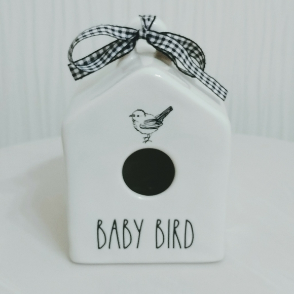 Rae Dunn | Accents | Rae Dunn Baby Bird Miniature Birdhouse | Poshmark